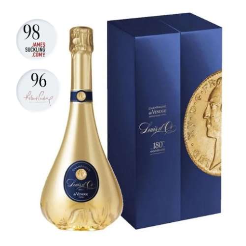 1996 De Venoge Louis XV Brut Champagne with Box